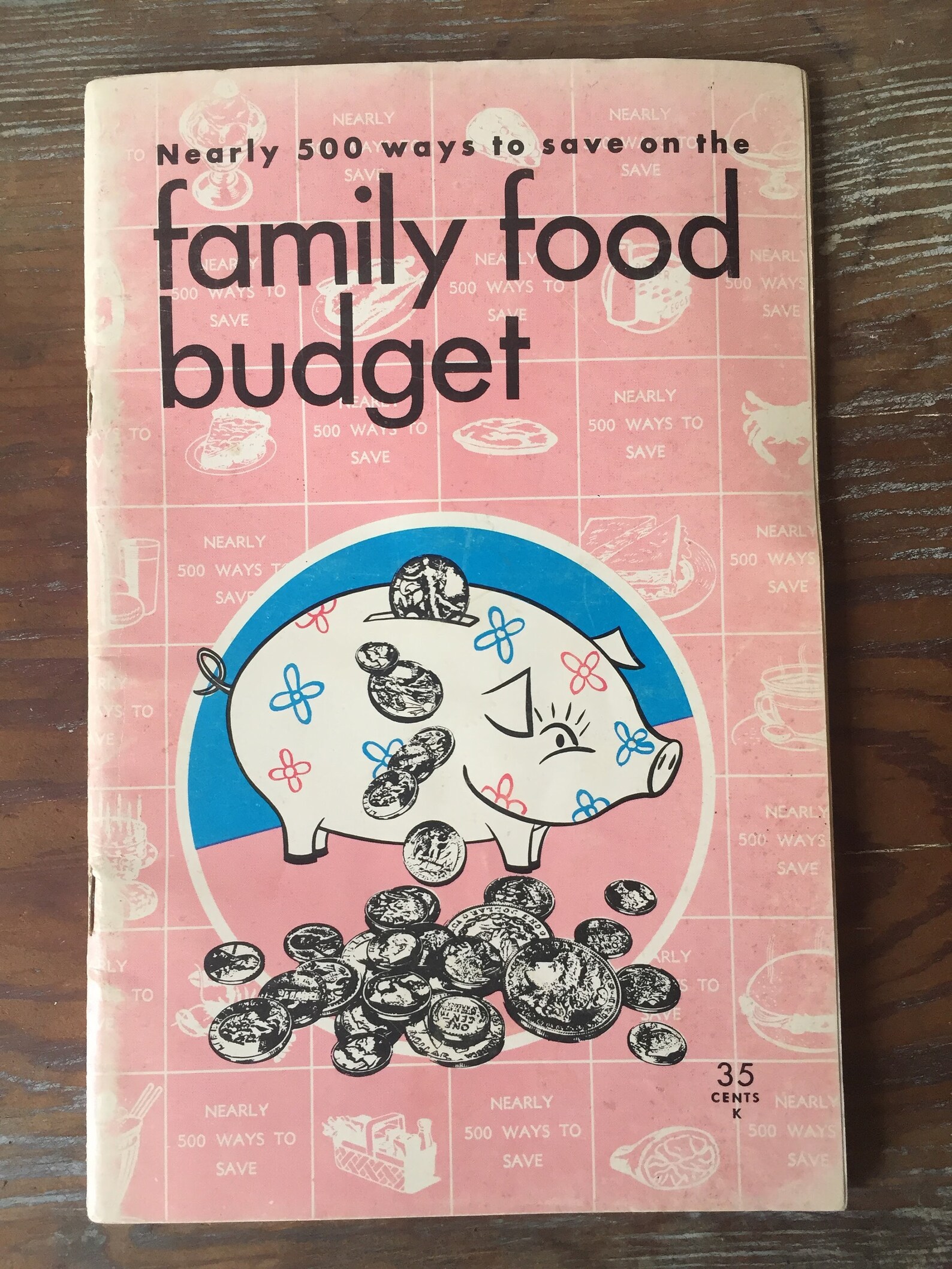 1964 Family Food Budget Pamphlet Nearly 500 Ways to Save - Etsy