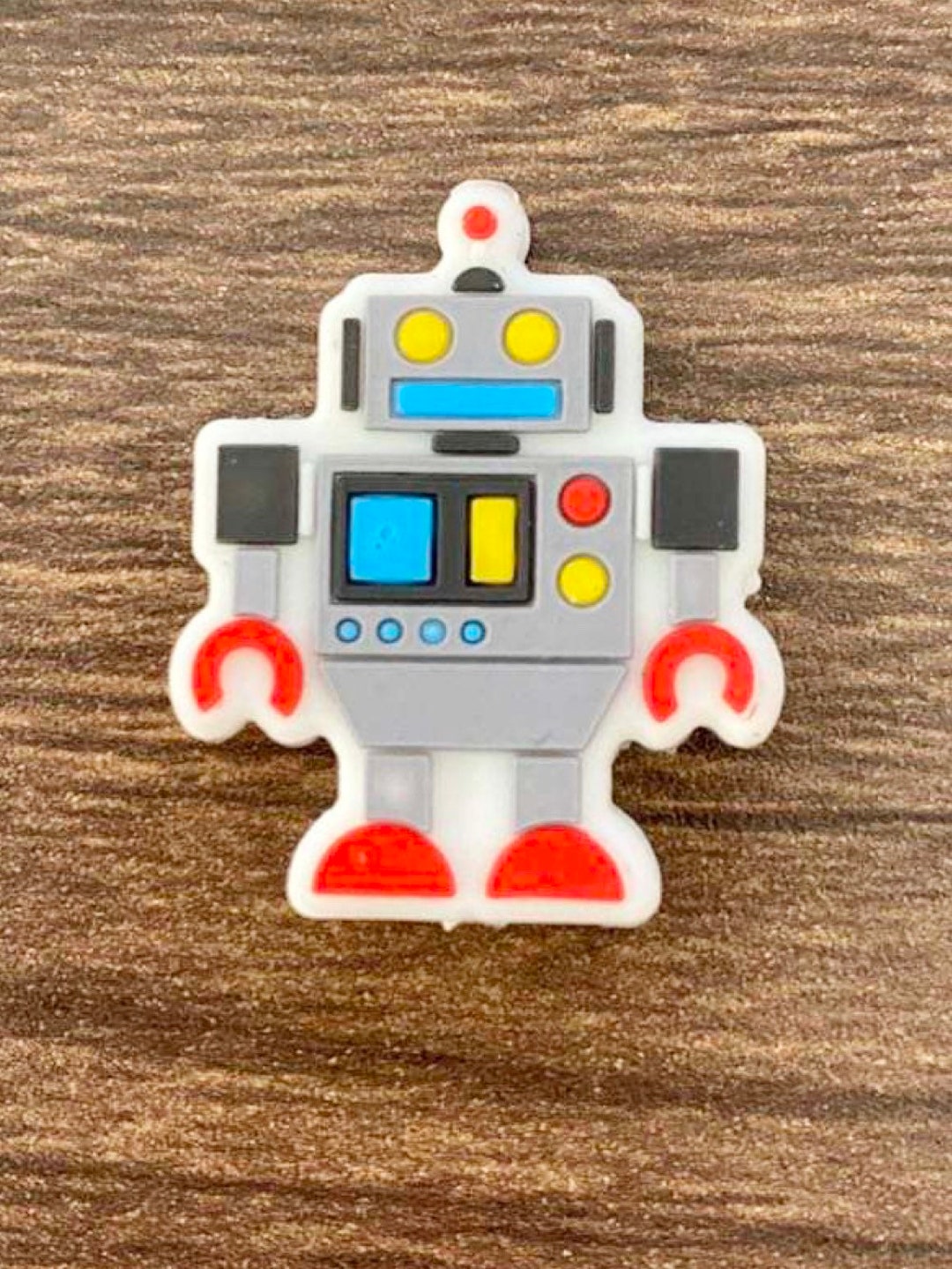 Robert the Robot Silicone Custom Focal Bead Boys - Etsy