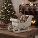 Santa Sleigh STL File | Star Decor Christmas Sleigh 3D Printable Model ...