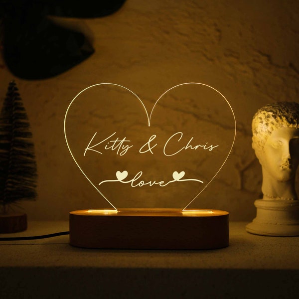 Acrylic Night Light - Etsy