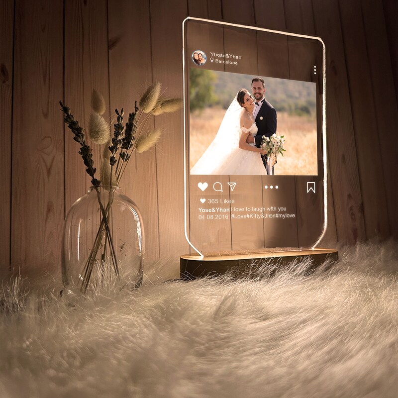 Acrylic Instagram Frame - Etsy