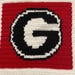 Crocheted Georgia Bulldogs Baby Blanket - Etsy