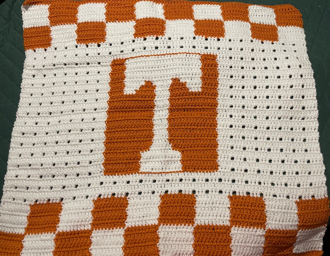 Crocheted Tennessee Baby Blanket - Etsy