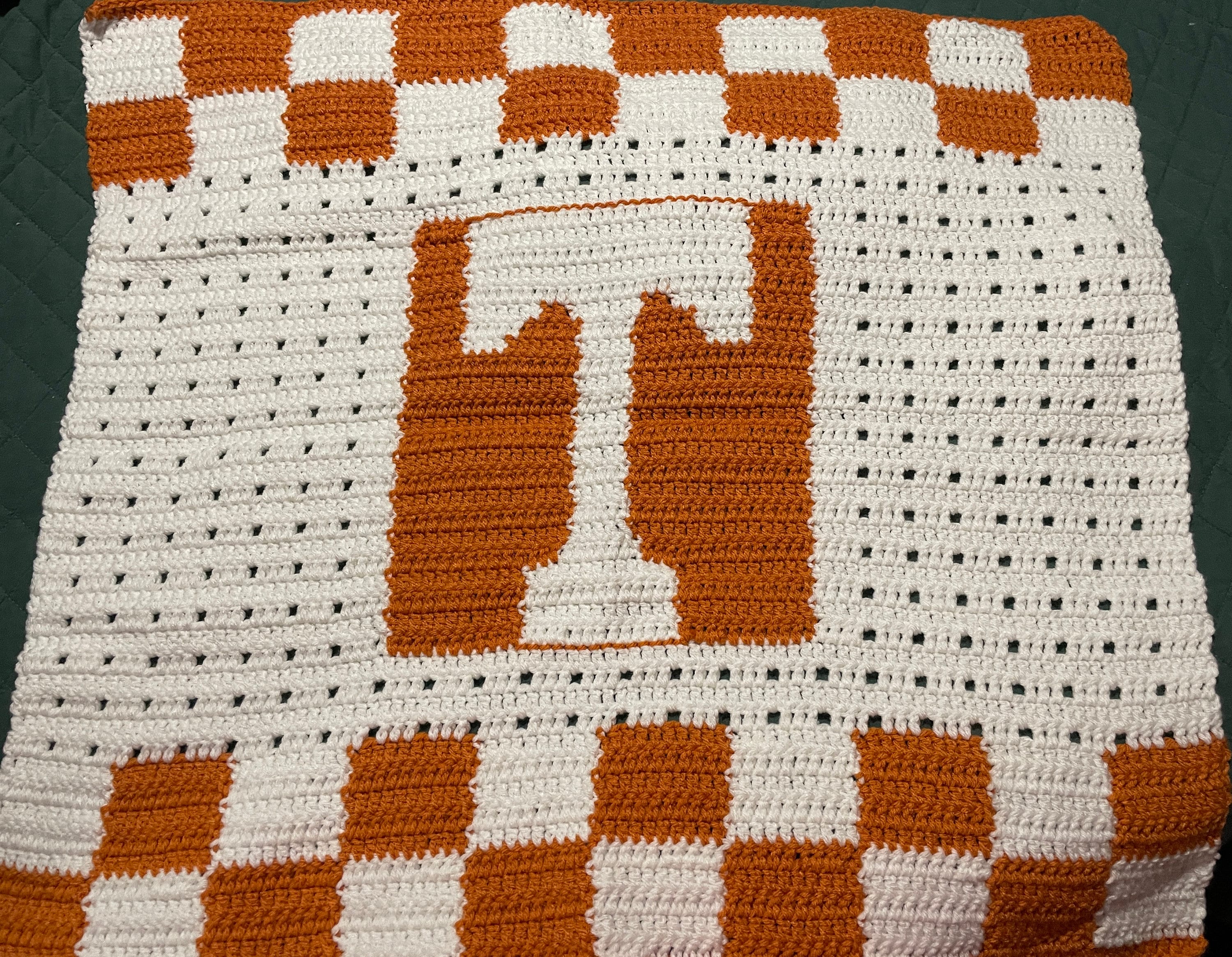 Crocheted Tennessee Baby Blanket - Etsy