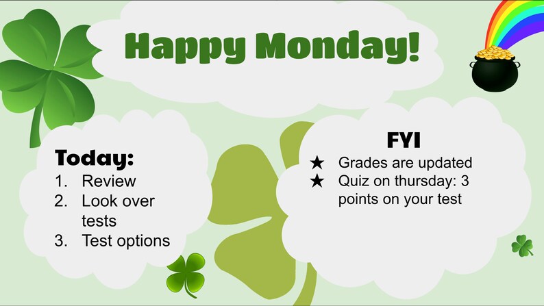 March Slide Template | EDITABLE | Teacher Resources | Powerpoint ...