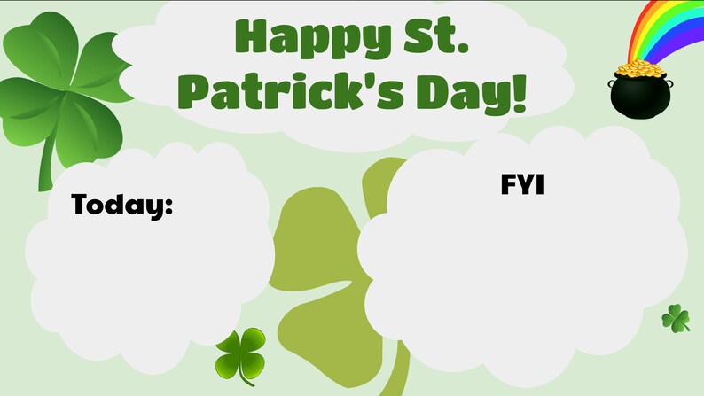 March Slide Template | EDITABLE | Teacher Resources | Powerpoint ...