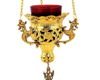 Orthodox Hanging Lamp - Etsy
