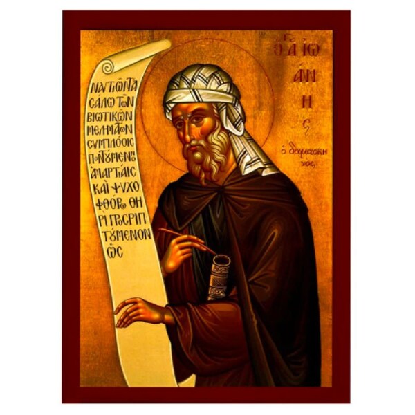 St John Damascus Icon - Etsy