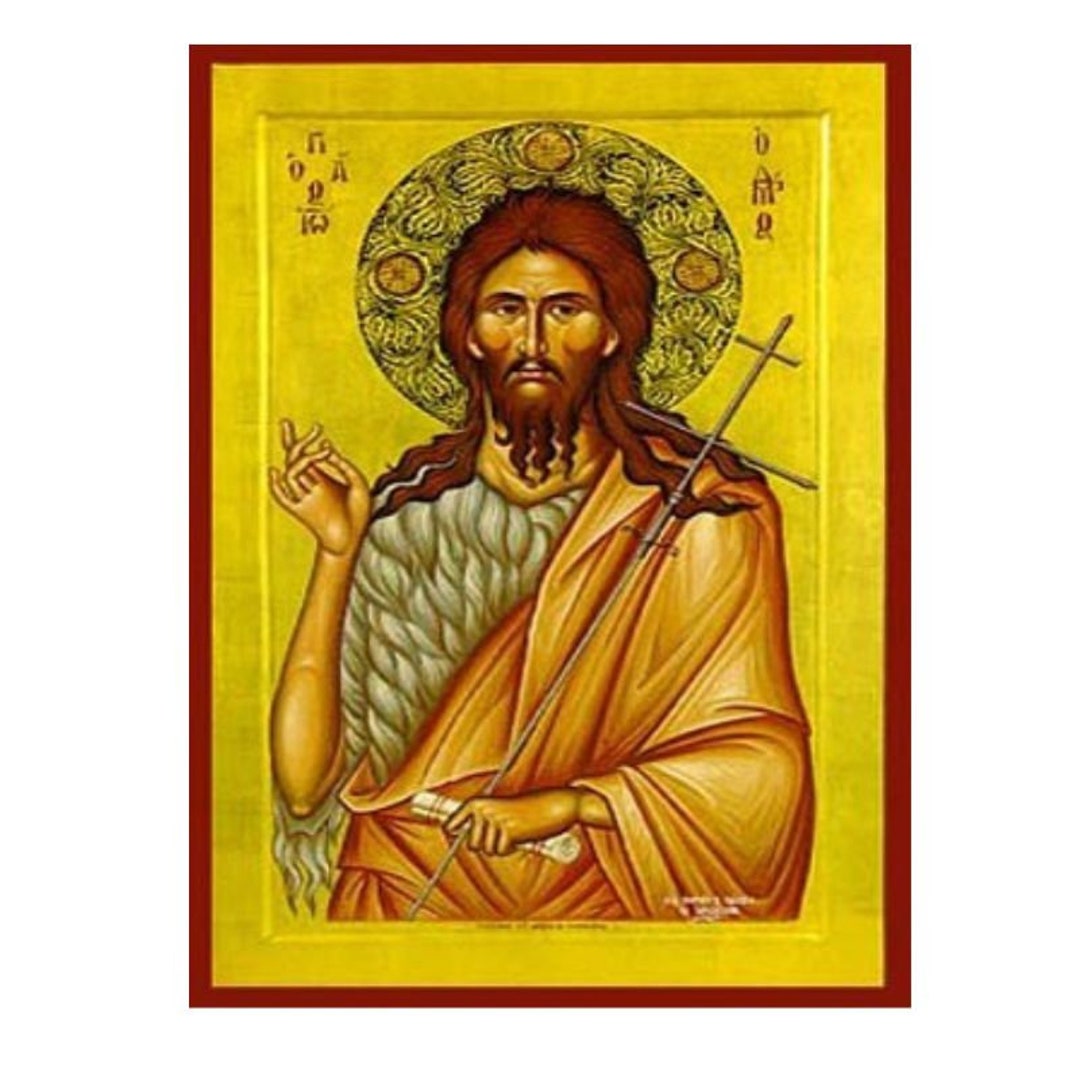 Saint Ioannis Byzantine Art-lithography - Etsy