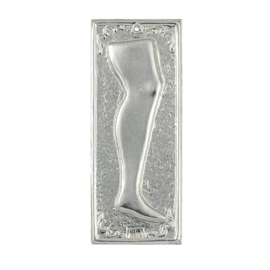 Foot ,ex-voto Tama/ Tamata, Greek Solid 925.sterling Silver 8cmx3cm - Etsy