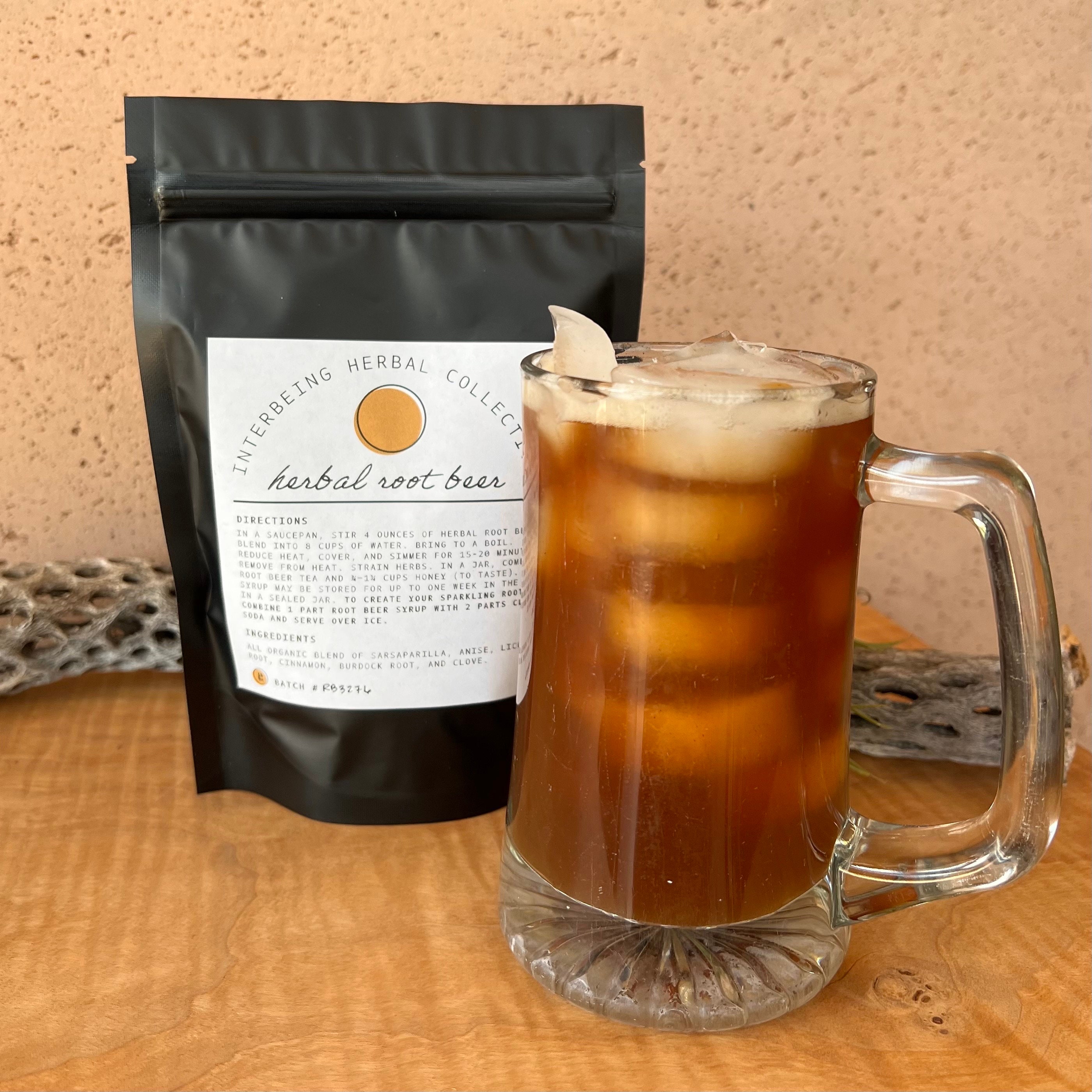 Herbal Root Beer Organic Soda and Herbal Tea Blend Make Your Own Root ...