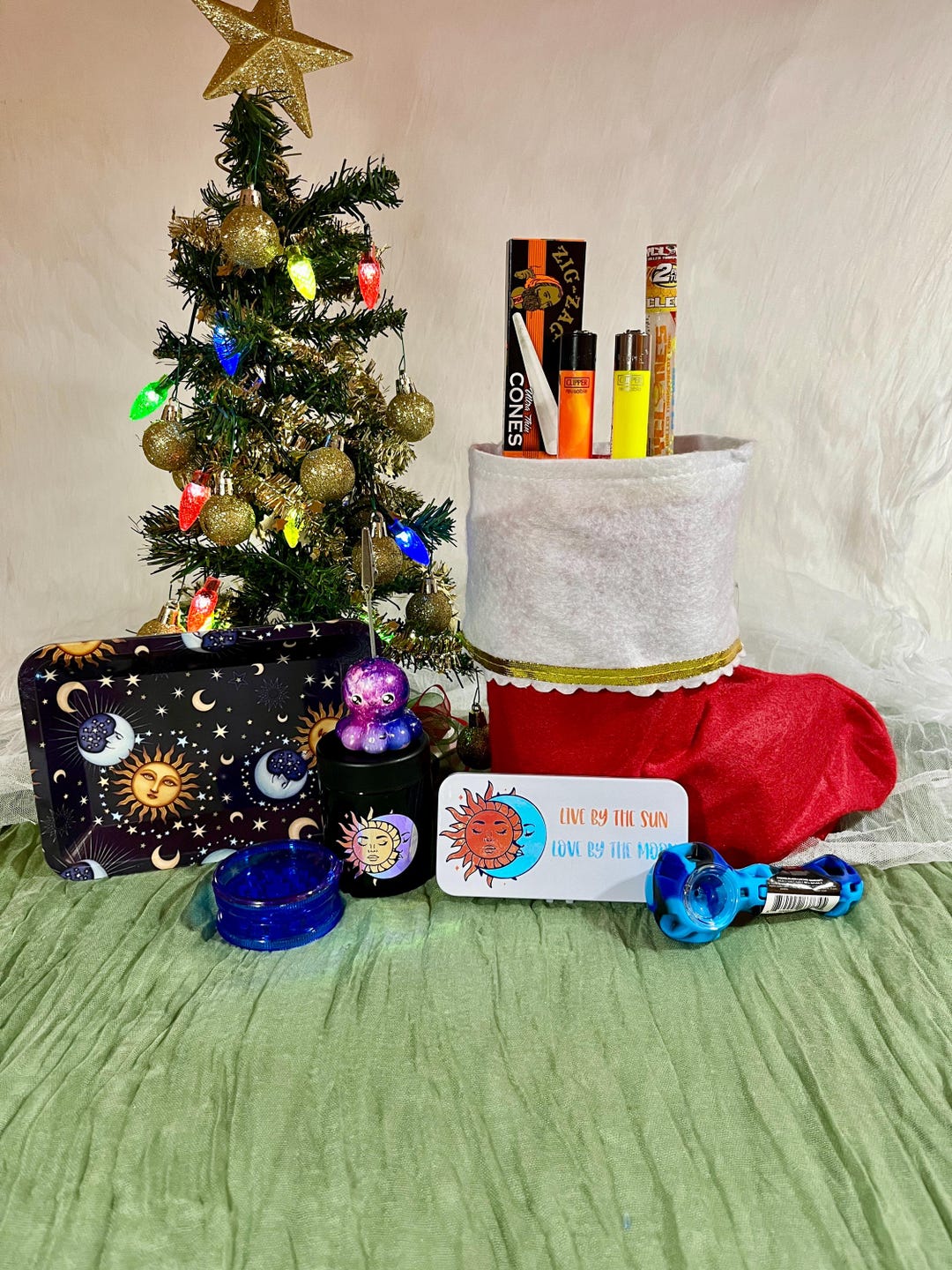 Sun & Moon Celestial Smokers Kit Galactic Rolling Tray and Accessories ...