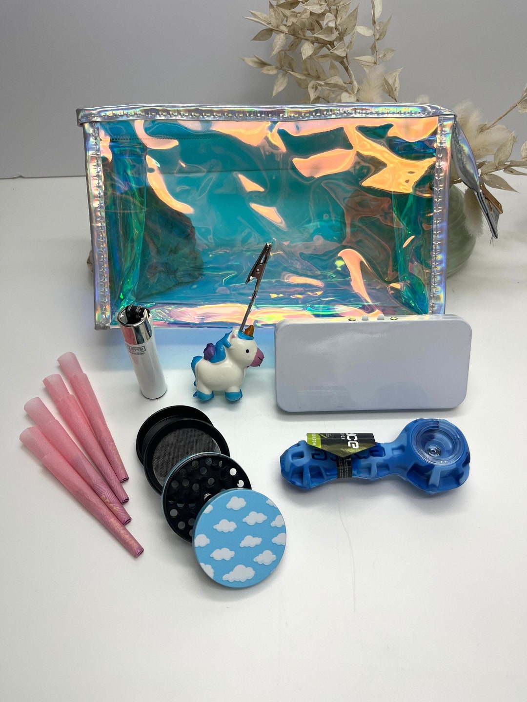 Head in the Clouds on the Go Smoker Kit Travel Smoke Set Purse Pack ...