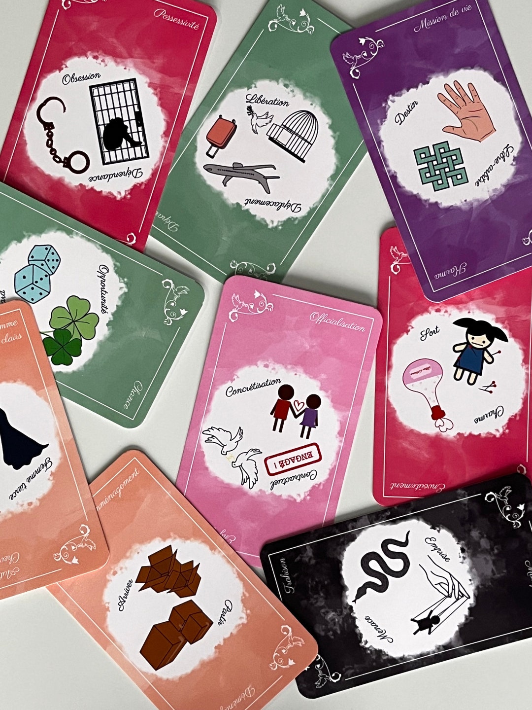 Oracle Eva's Angels 65 Cards Sentimental and Relational Domain - Etsy