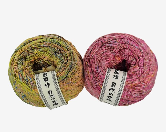 Noro Kakigori Yarn, Cotton Silk Yarn, Dk Weight Yarn, Spring Summer ...