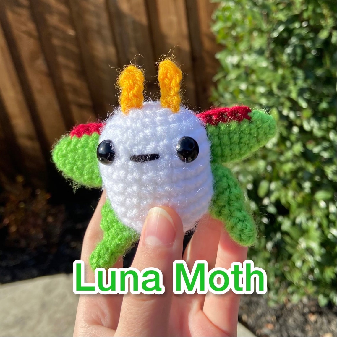 2.5 Handmade Crochet Mini Chubby Moth Plushie - Etsy