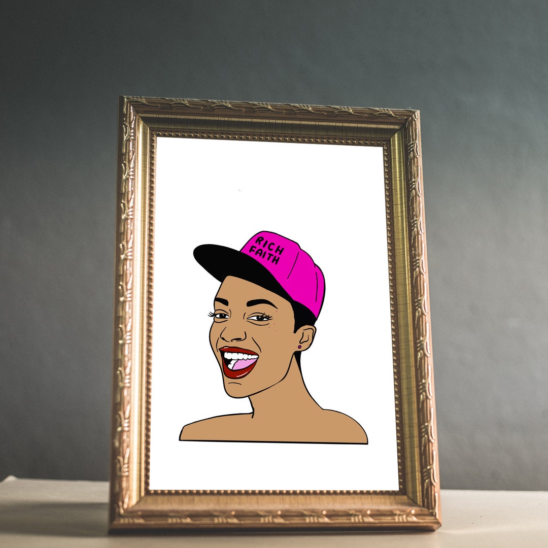 Faith inspirational Illustration Print - Etsy