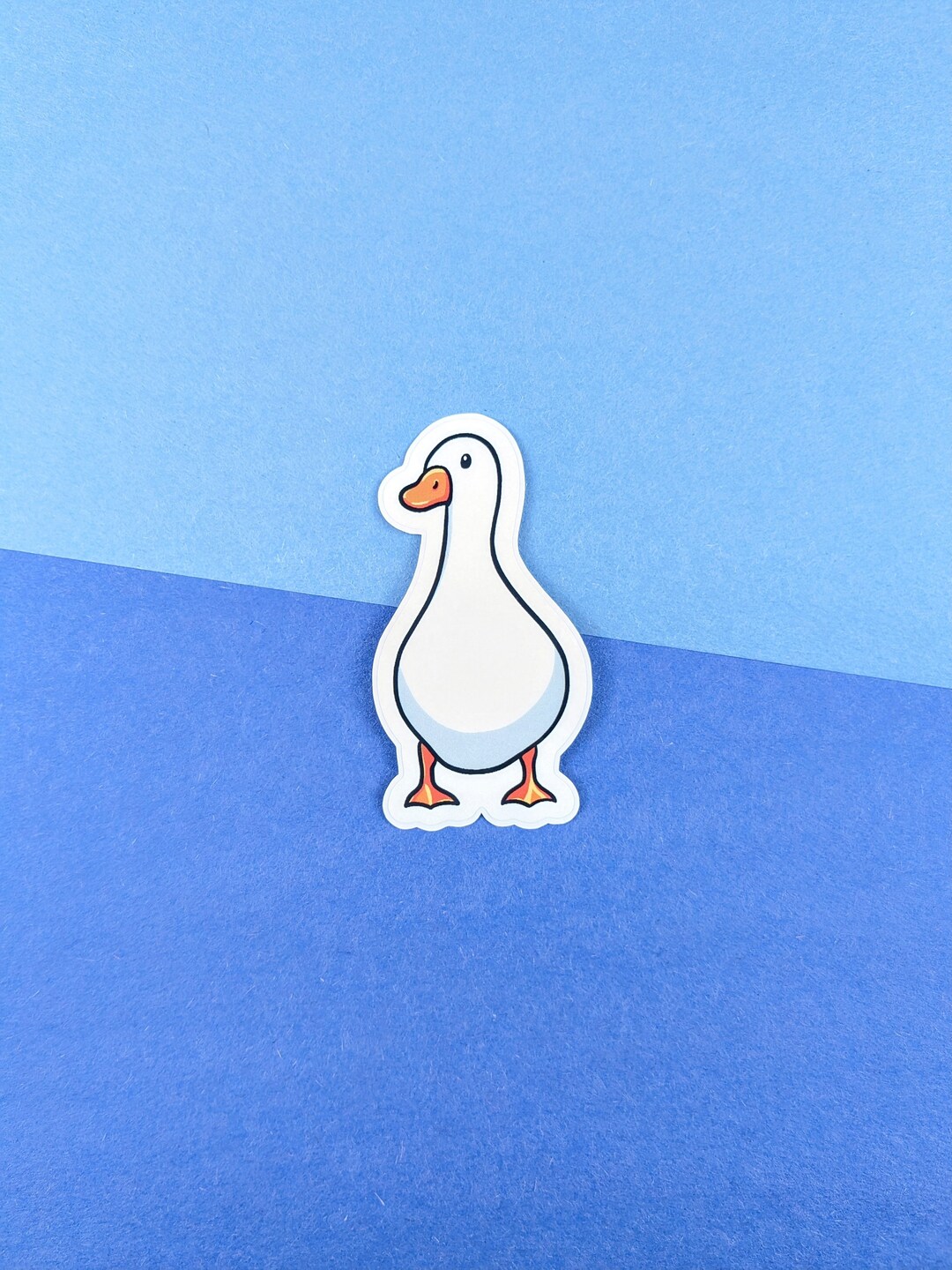 Cute Duck Sticker | Animal Themed Vinyl Easy Peel Stickers | Cute ...