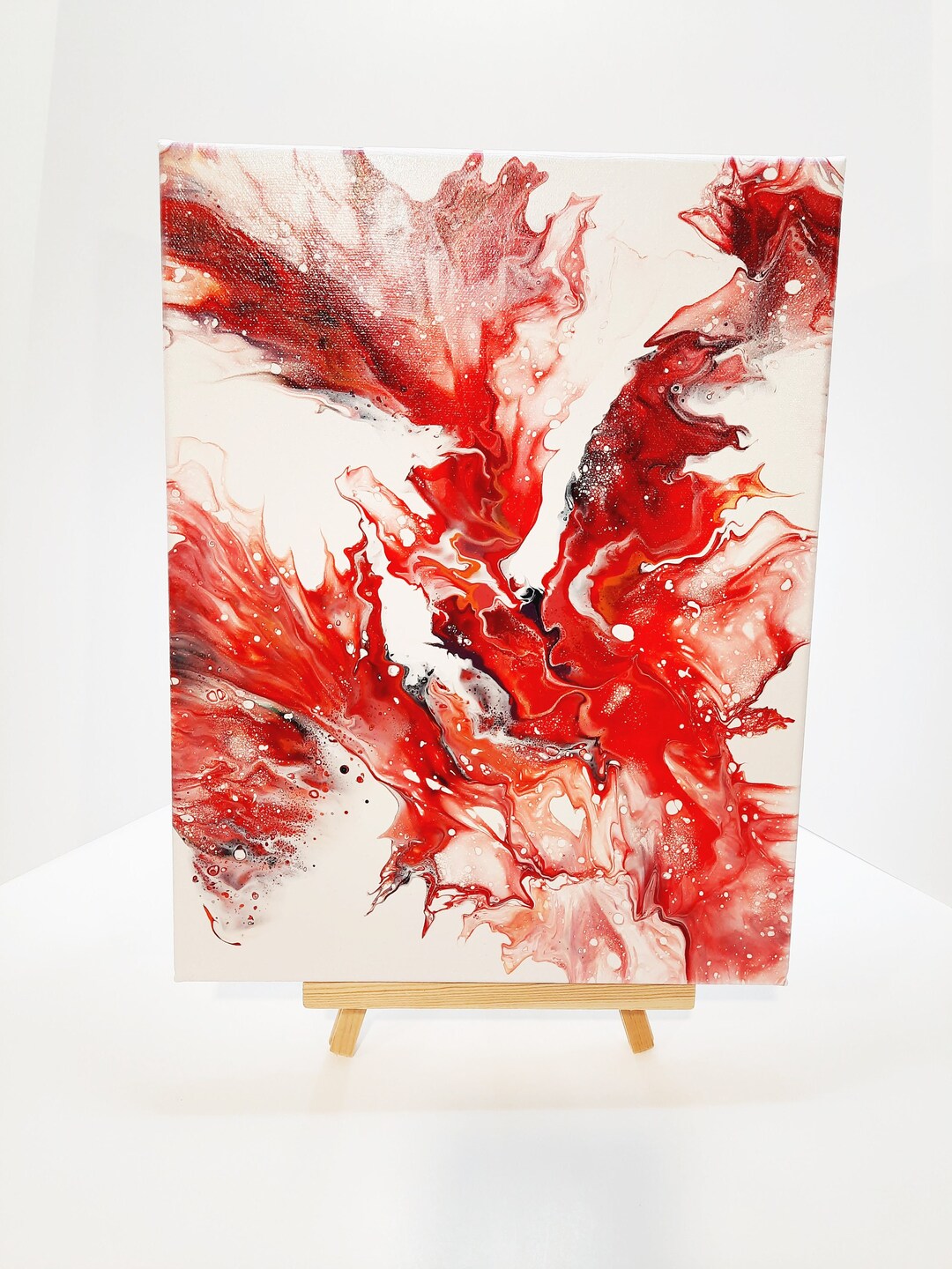 Siphon Original Fluid Abstract Painting 14x11 Acrylic Dutch Pour ...