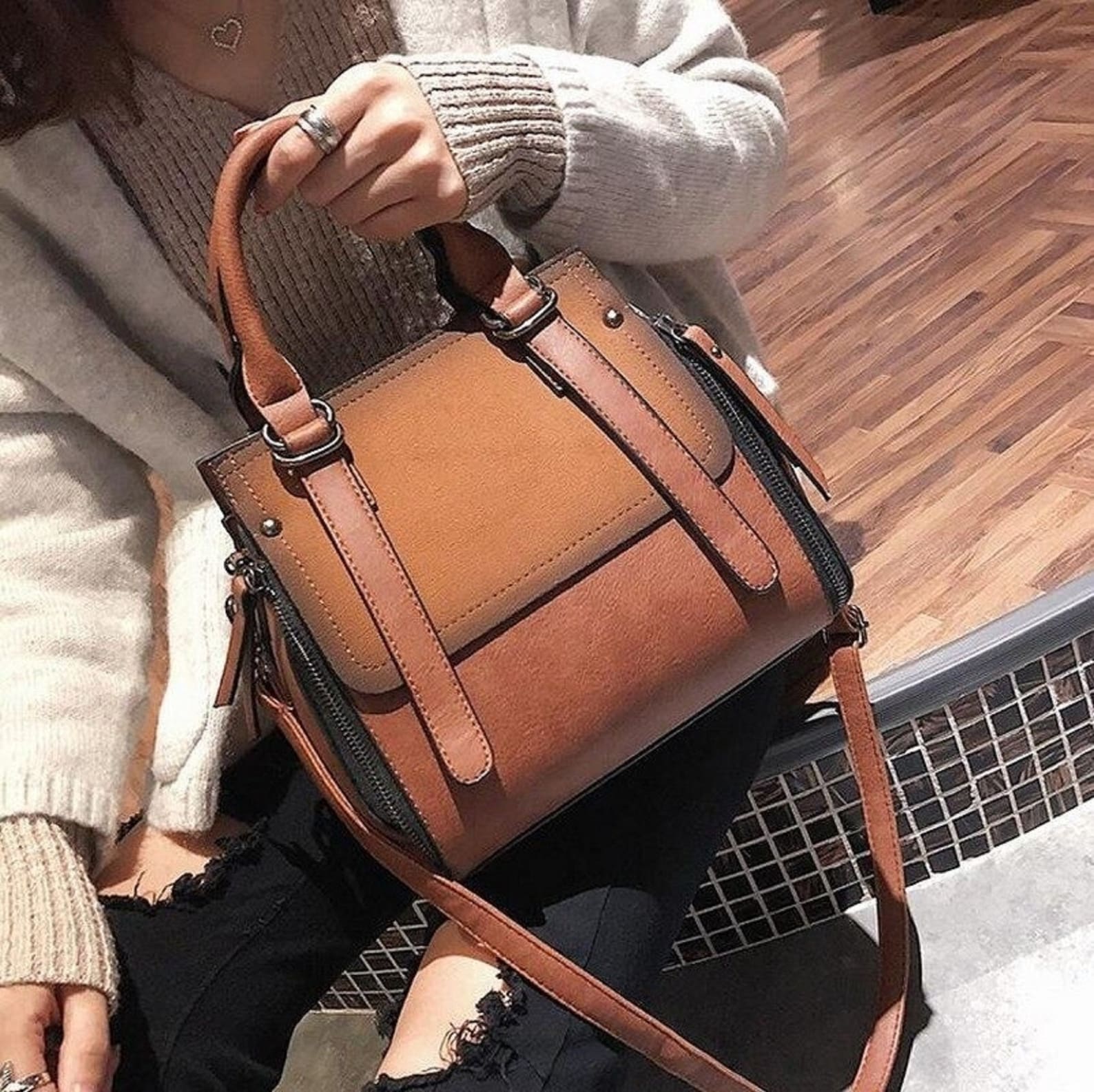 Stylish Flap Handbags for Women High Quality PU Leather Bags - Etsy