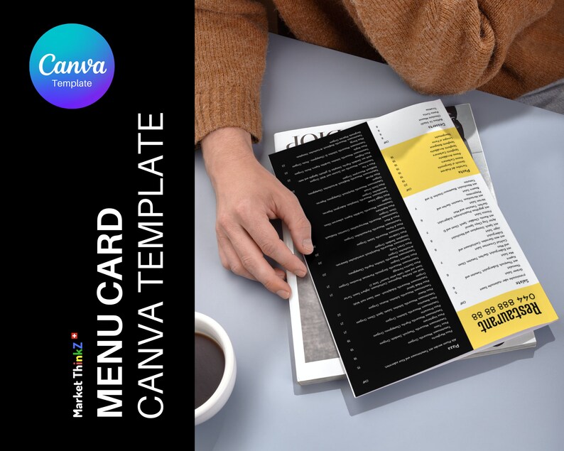 Menu Card Price List Canva Template Table List Restaurant Etsy Menu Card Price List Canva Template Table List Restaurant Etsy