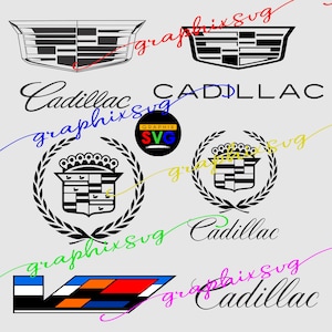 Cadillac Svg - Etsy