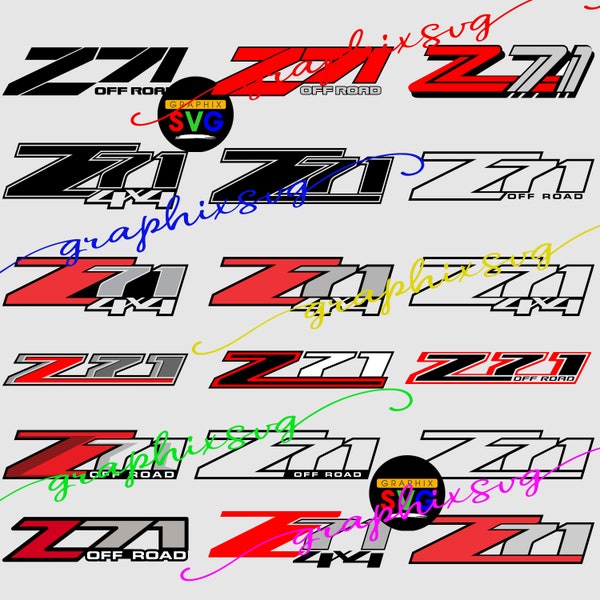 Z71 4x4 Svg - Etsy Canada
