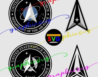 Space Force Svg - Etsy
