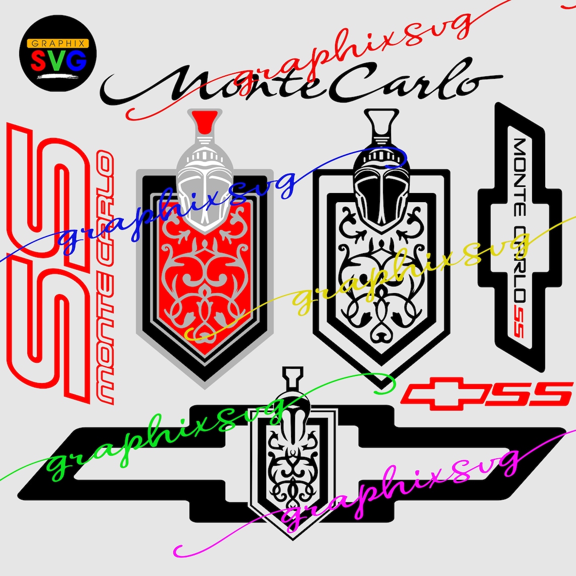 Monte Carlo Emblem SVG Monte Carlo Emblem EPS Monte Carlo - Etsy.de