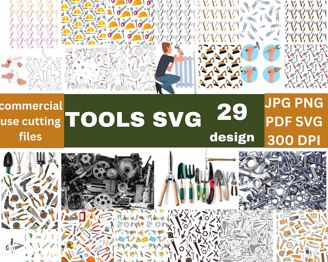 Tools Svg, Hand Tool Svg, Tool Svg Bundle, Wrench Svg, Mechanic Tools ...