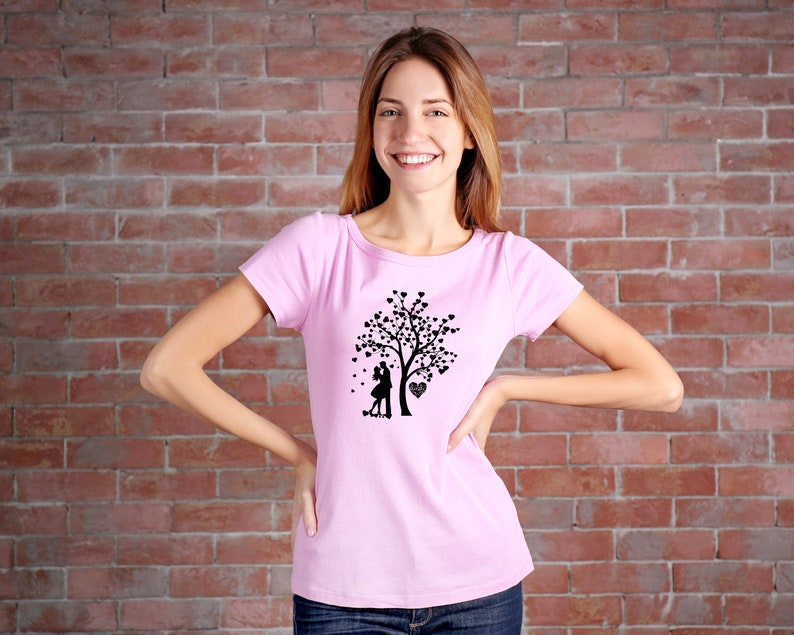 Heart Tree Svg , Heart With Tree Dxf, Svg, Eps, Png Files, Love Heart ...