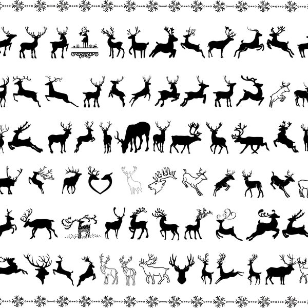 Flying Reindeer - Etsy