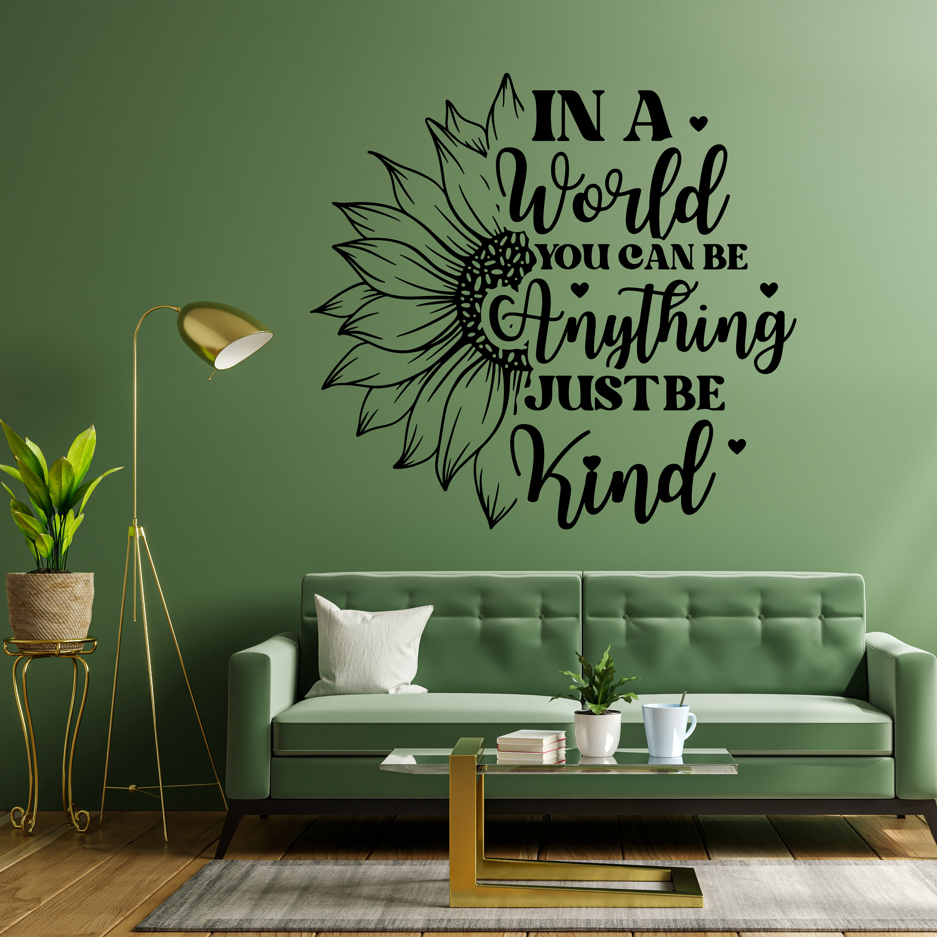 In A World Where You Can Be Anything Be Kind SVG PNG DXF, Kindness Svg ...
