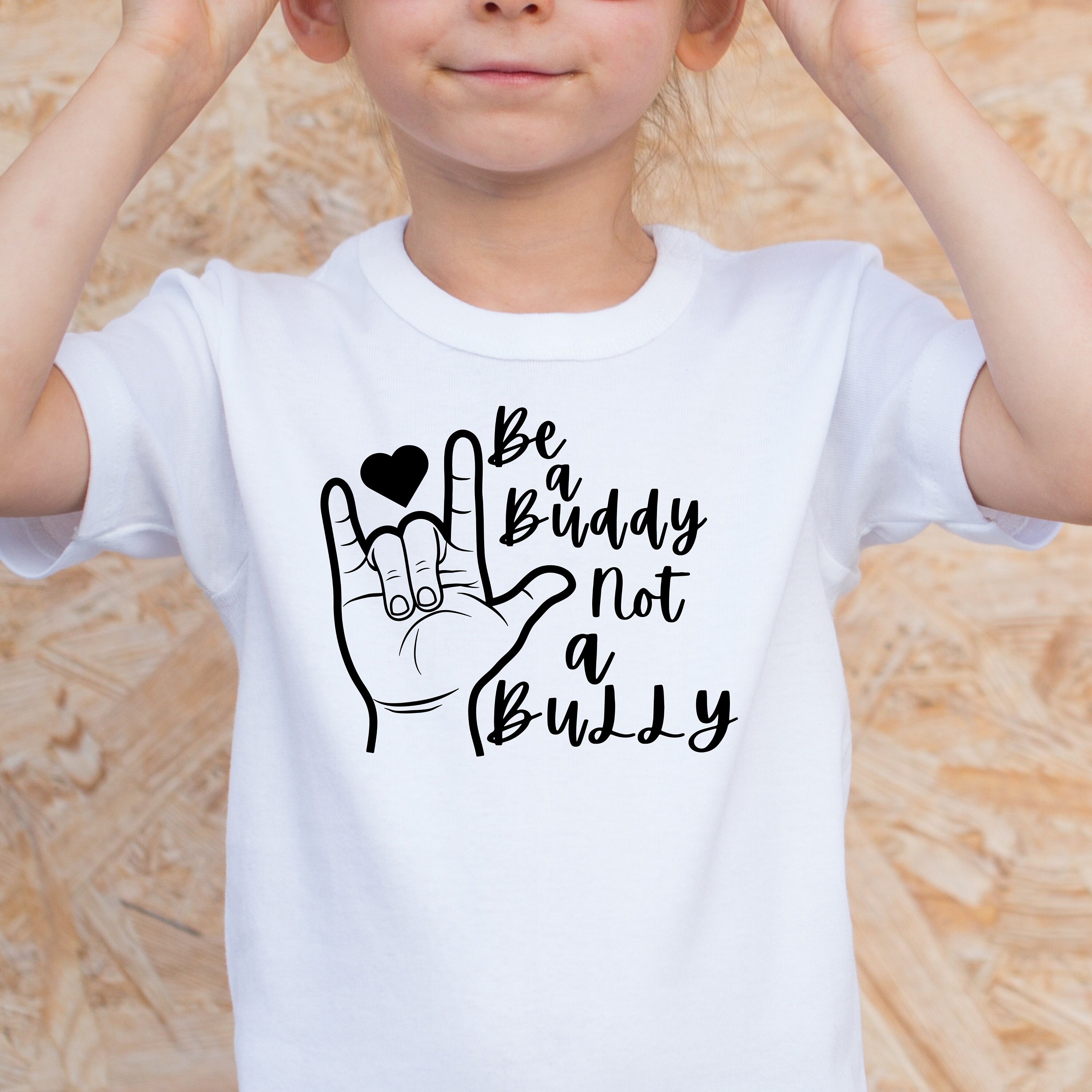 Buddy Not Bully Svg, Anti Bully Svg, Kids Shirt Svg,bully Awareness Svg ...