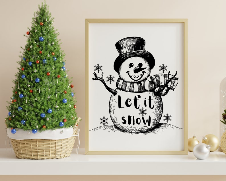 Snowman Svg Bundle Clipart, Snowman Svg, Snow Svg, Winter Svg,winter ...