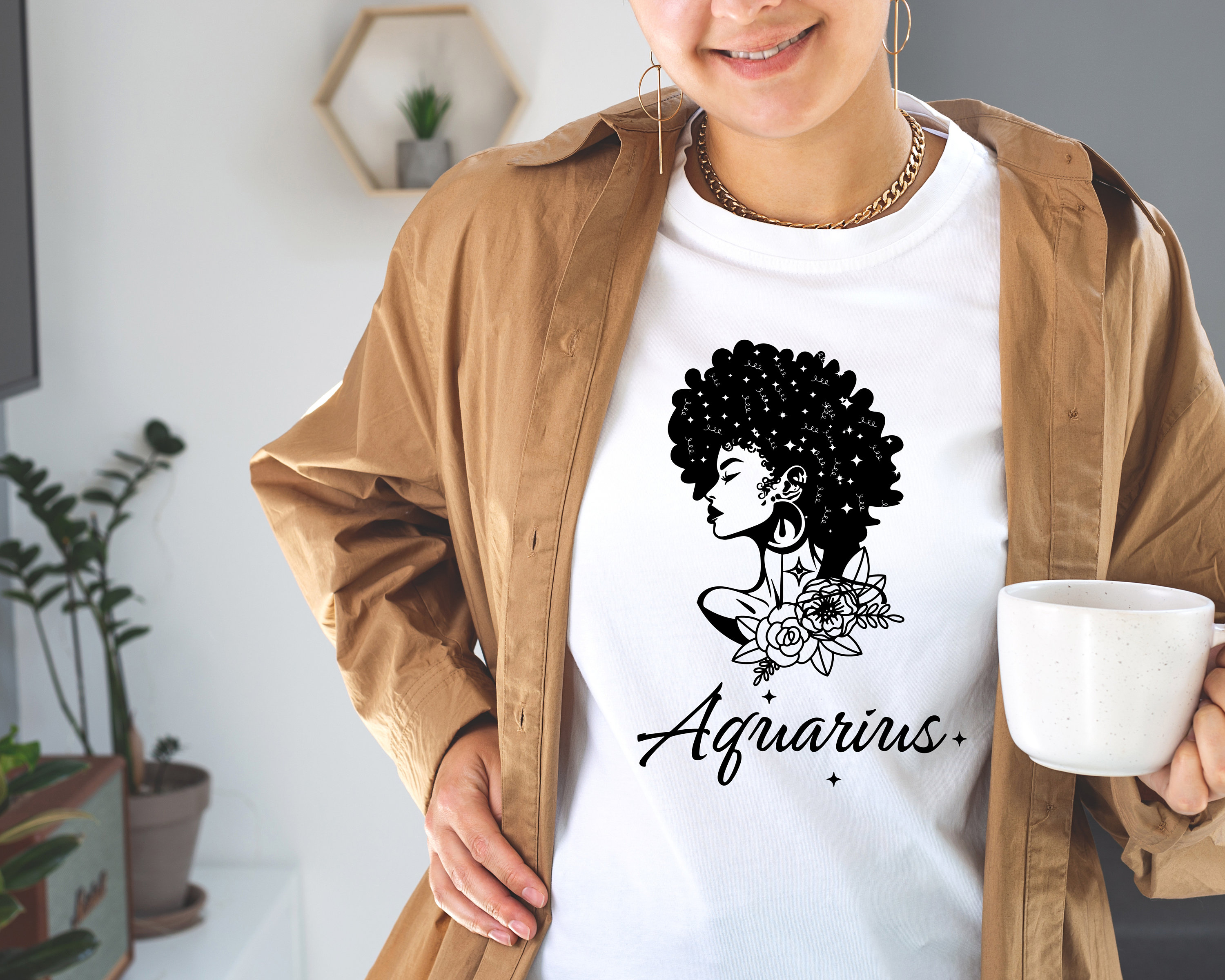 Afro Woman Svg, Afro Svg, Zodiac Svg Bundle, Zodiac Sign Svg, Astrology ...