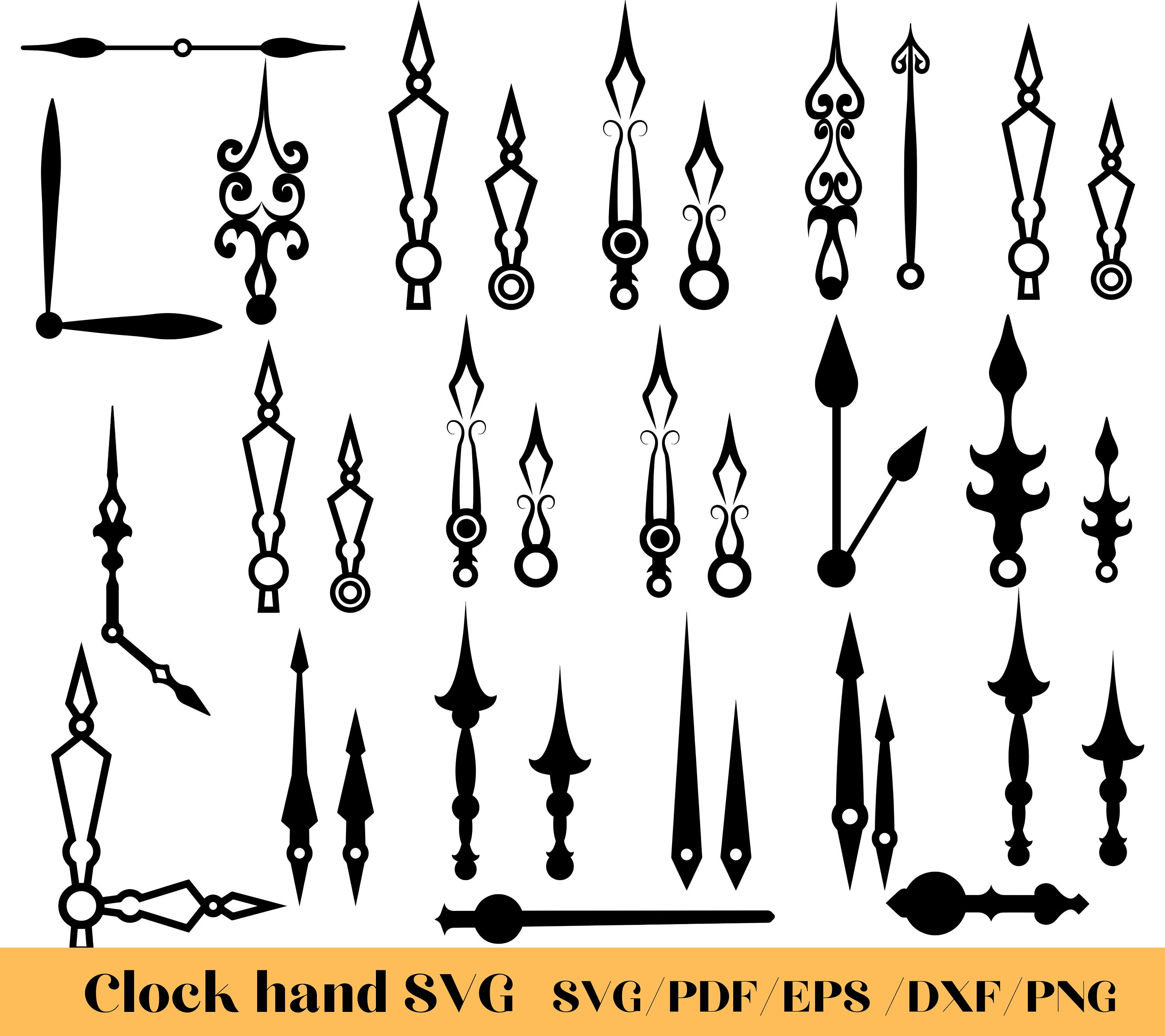Clock Hands Png