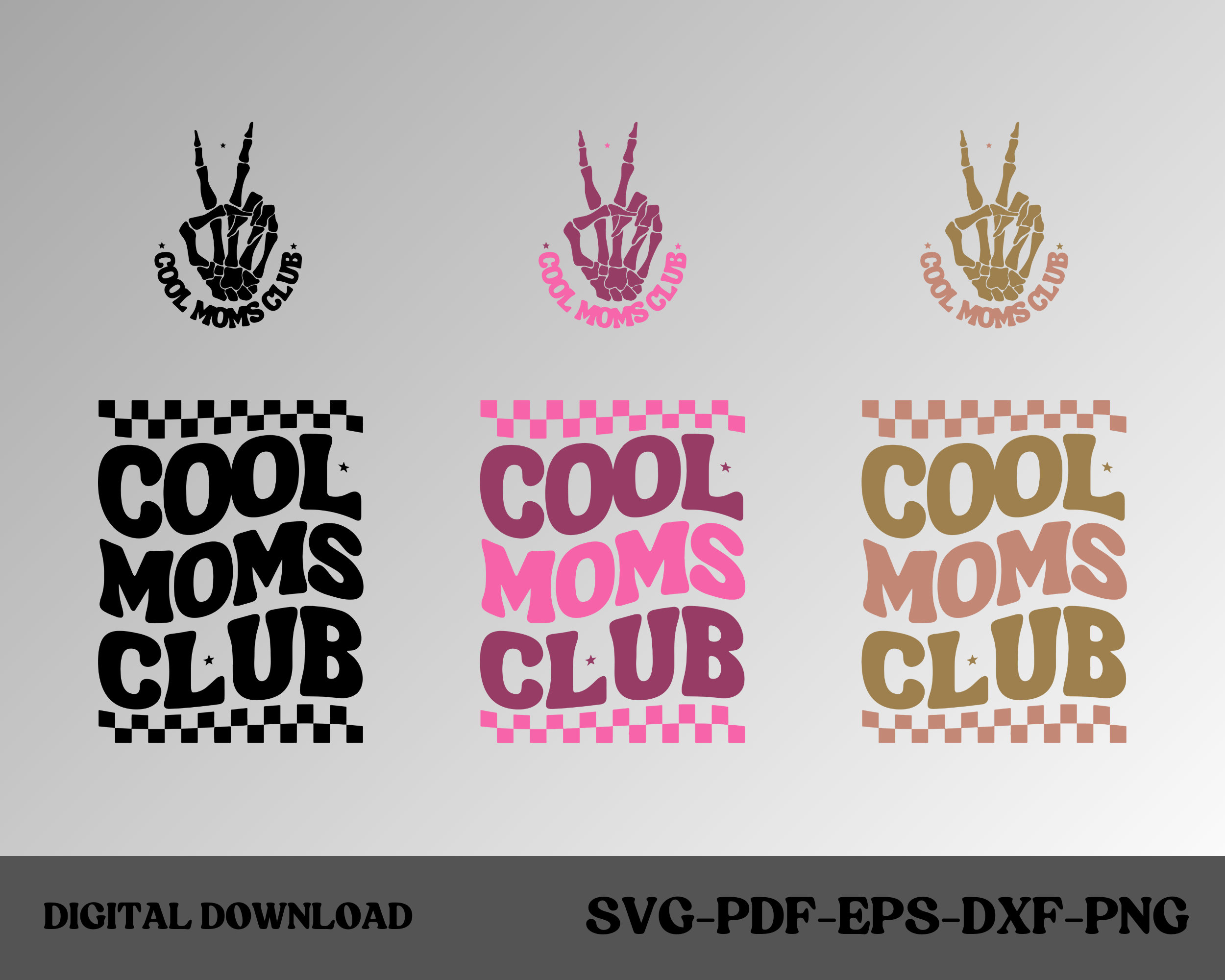 Cool Moms Club SVG, Cool Moms Club PNG, Moms Svg, Moms to Be Svg, Moms ...