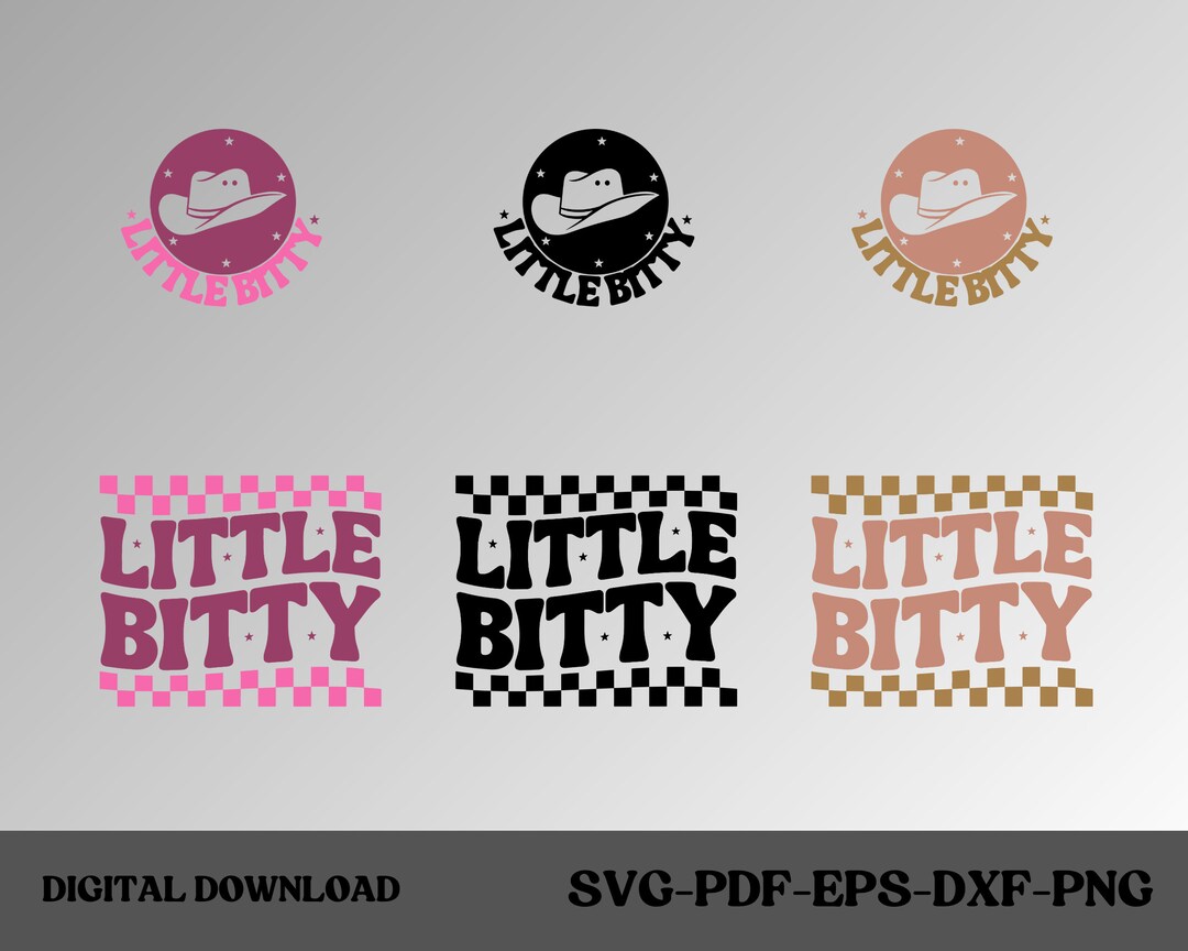 Little Bitty SVG, Country Baby Svg, Baby Onesie Svg, Western Baby ...