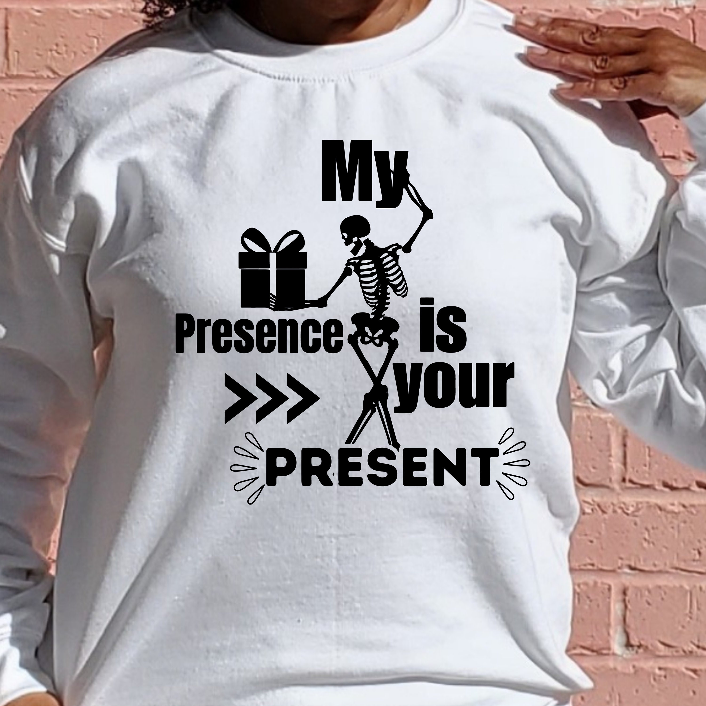 My Presence is Your Present SVG, Christmas Vibes Svg, Sarcastic ...