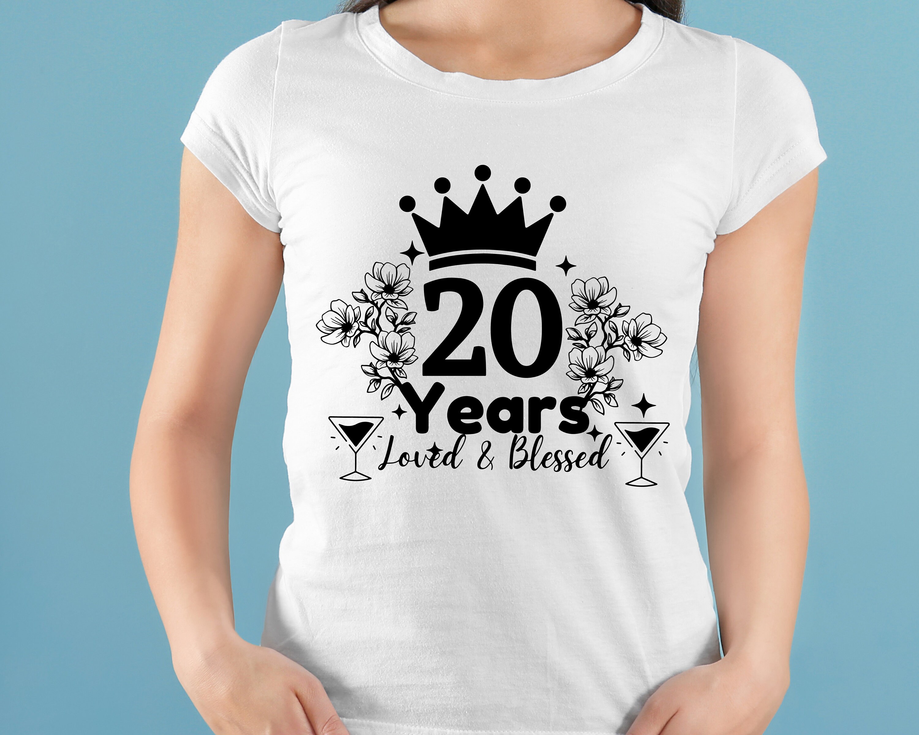 20th Birthday Svg Bundle,20th Birthday Gift,happy Birthday Svg,20th ...