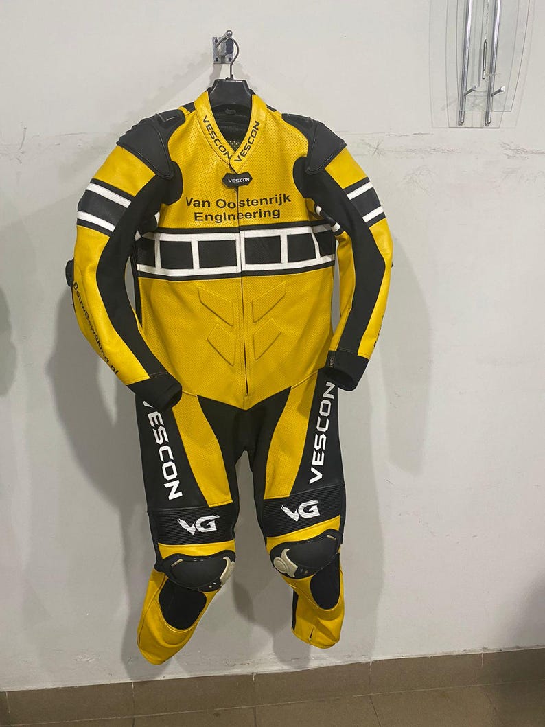 Motorbike Racing Leather Suit: Motogp Style, Custom Fit - Etsy