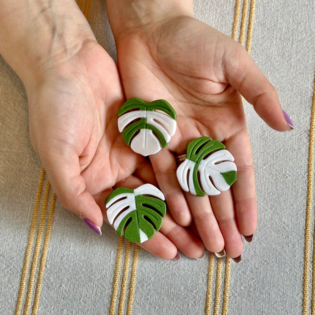 Monstera Leaf Magnets, 3d-printed Set - Etsy