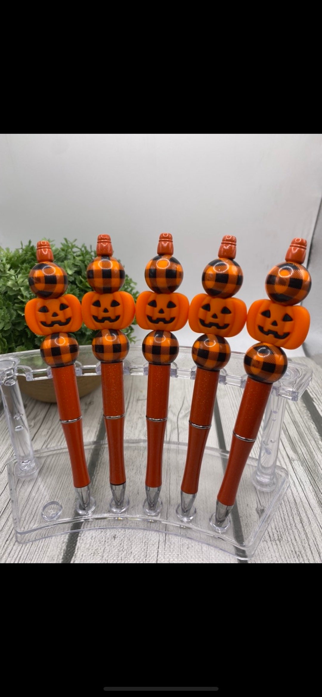 Halloween Pumpkin Pen - Etsy