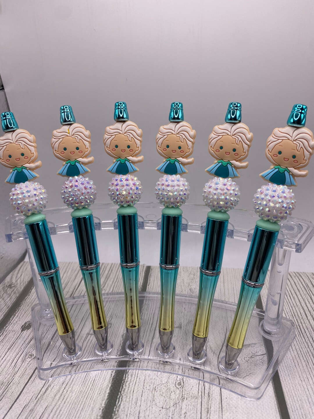 Beaded Elsa/ Frozen Pen - Etsy