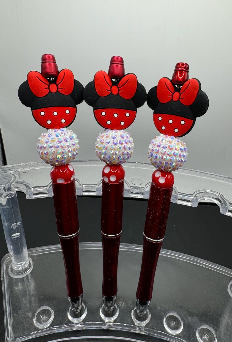 Minnie Mouse Pens - Etsy