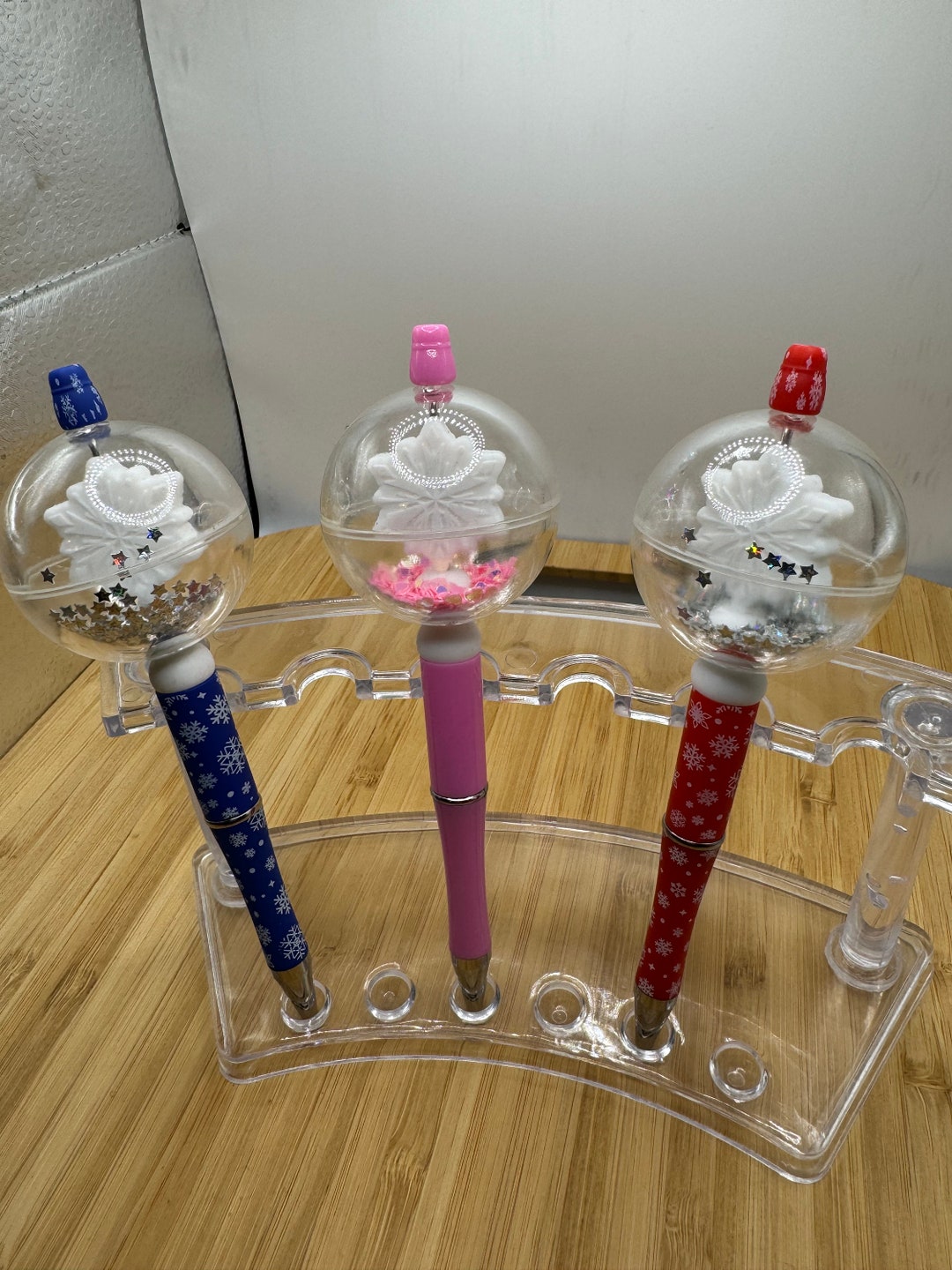 Snow Globe Beaded Pen - Etsy