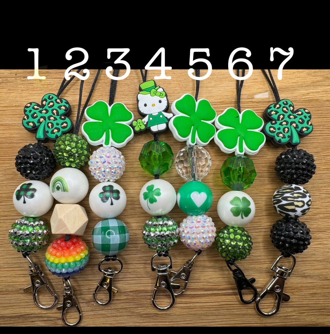 St. Patrick’s Day Lanyards - Etsy