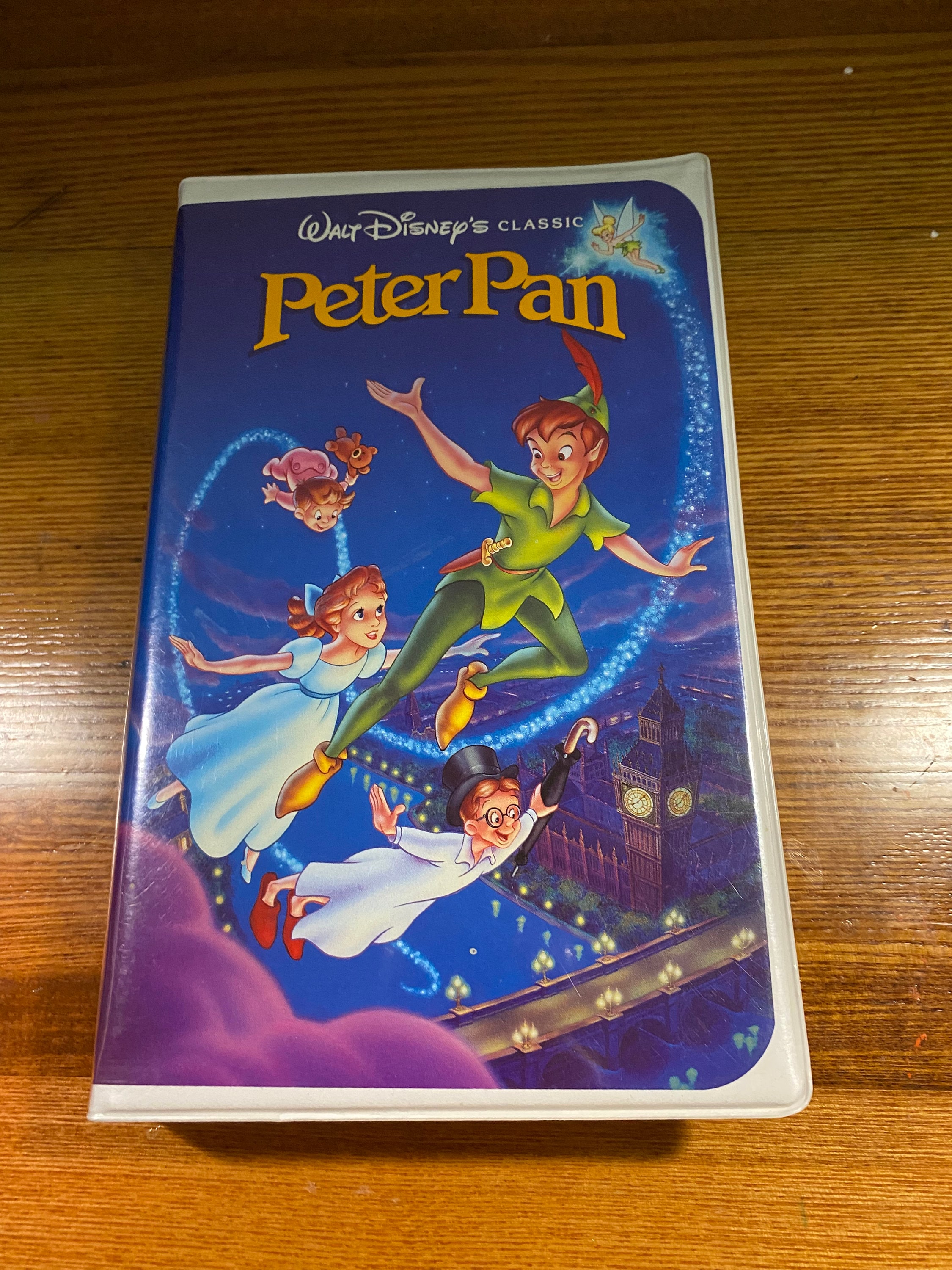 VHS Taped Peter Pan Black Diamond Classic - Etsy