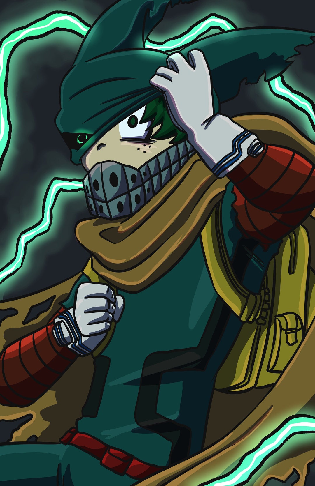 One for All - the Hero - 11x17 Print - Etsy